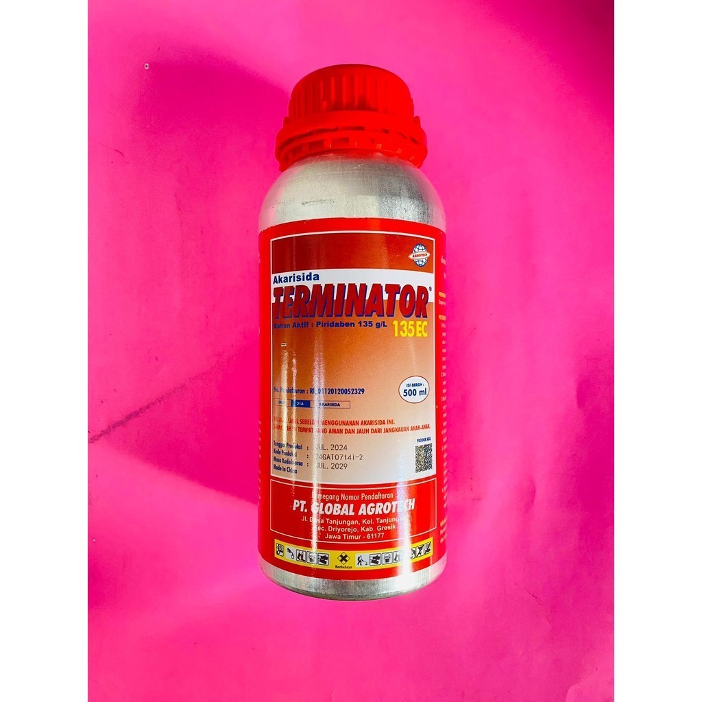 Jual Akarisida TERMINATOR 135EC untuk kutu thrips isi 500ml dari GLOBAL ...