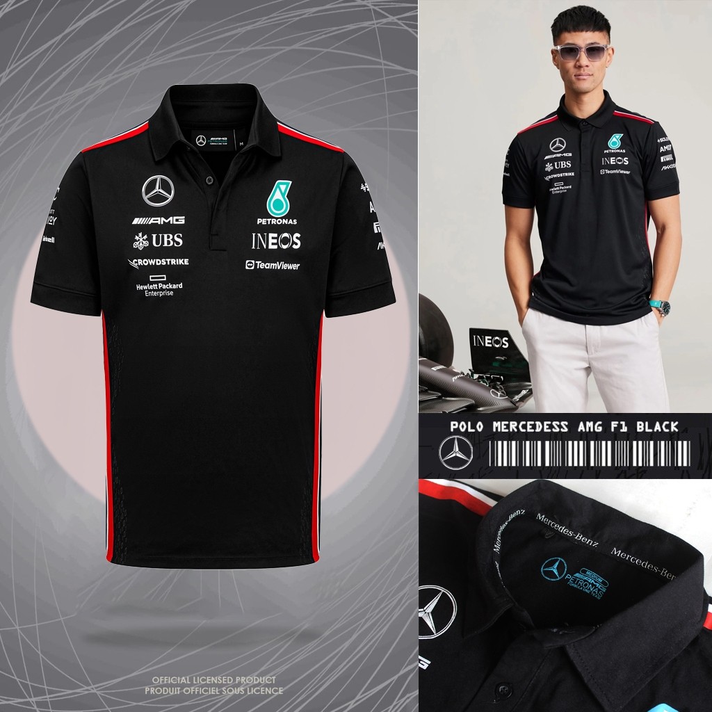 Jual POLO RACING / POLO PREMIUM AMG F1 2023 24S / BAJU PREMIUM /POLO ...