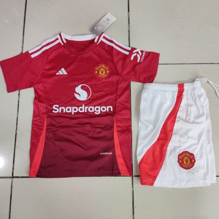 Jual JERSEY BAJU BOLA ANAK MU HOME KIDS 2024/2025 GRADE ORI | Shopee ...