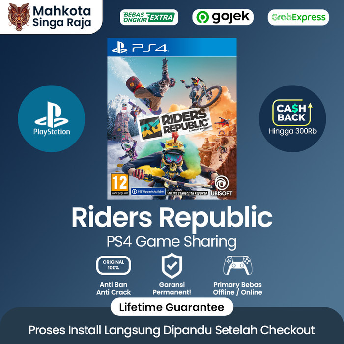 Jual Riders Republic - PS4 - PlayStation4 Game Sharing | Shopee Indonesia