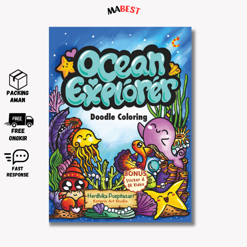 Jual Buku Mewarnai Anak Ocean Explorer : Doodle Coloring - Buku Anak ...