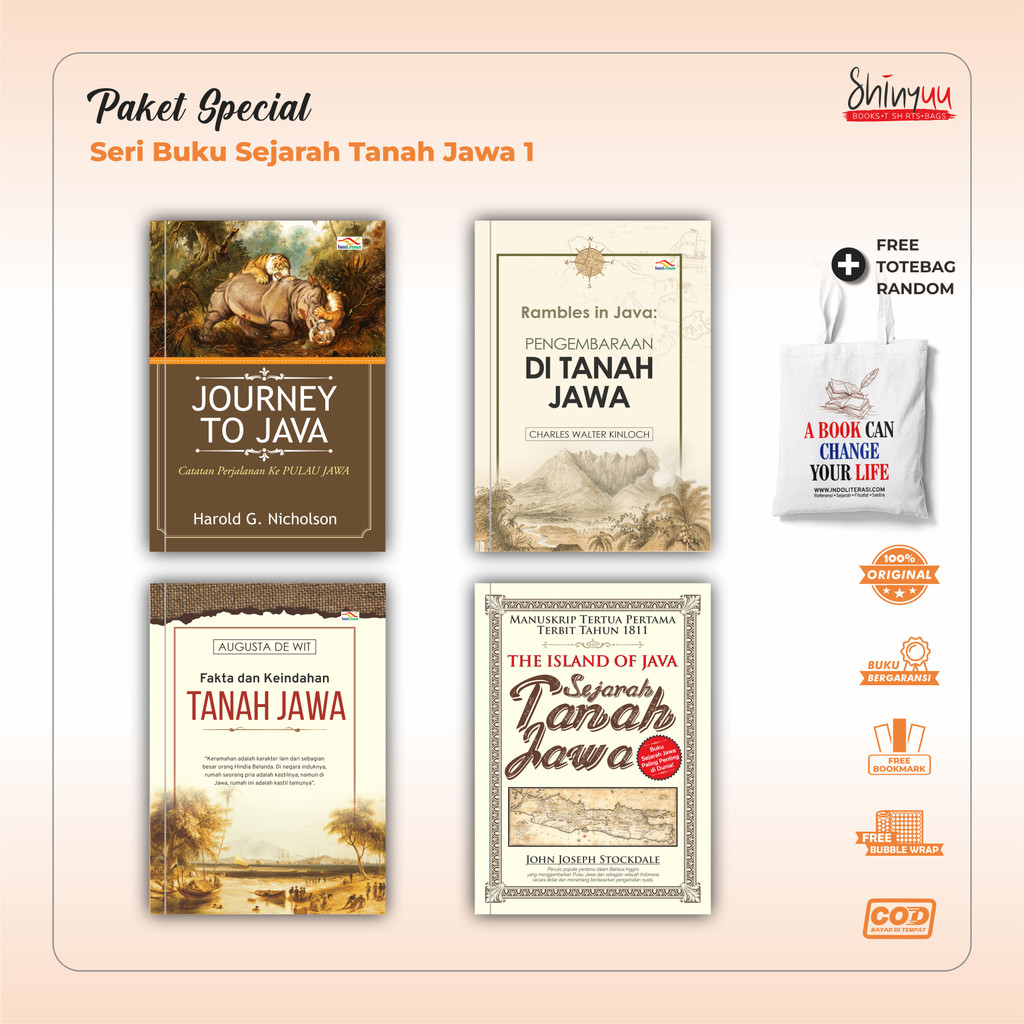 Jual Paket Bundling Buku Sejarah Tanah Jawa 1 | Shopee Indonesia