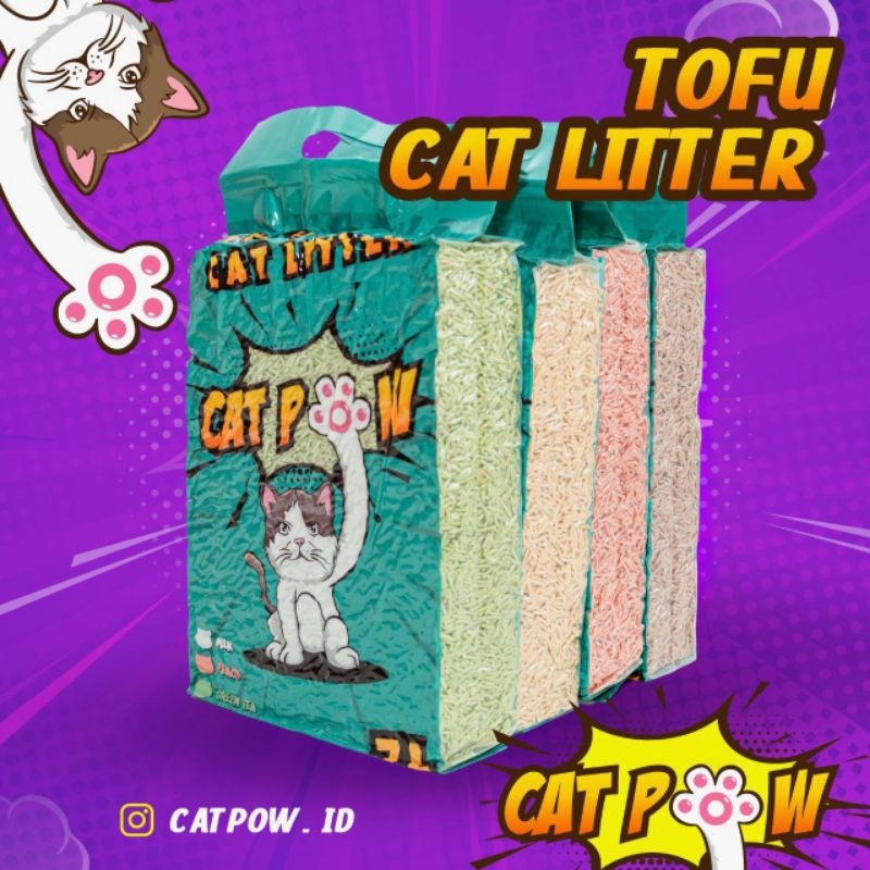 Jual Catpow Tofu Cat Litter - Pasir Anjing Kucing | Shopee Indonesia