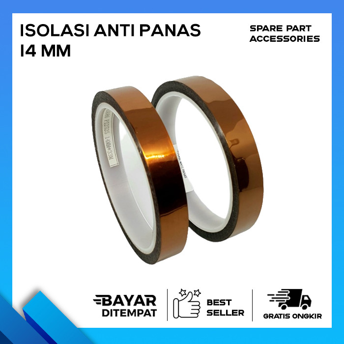 Jual ISOLASI ANTI PANAS / ISOLATIP ANTI PANAS 14MM | Shopee Indonesia