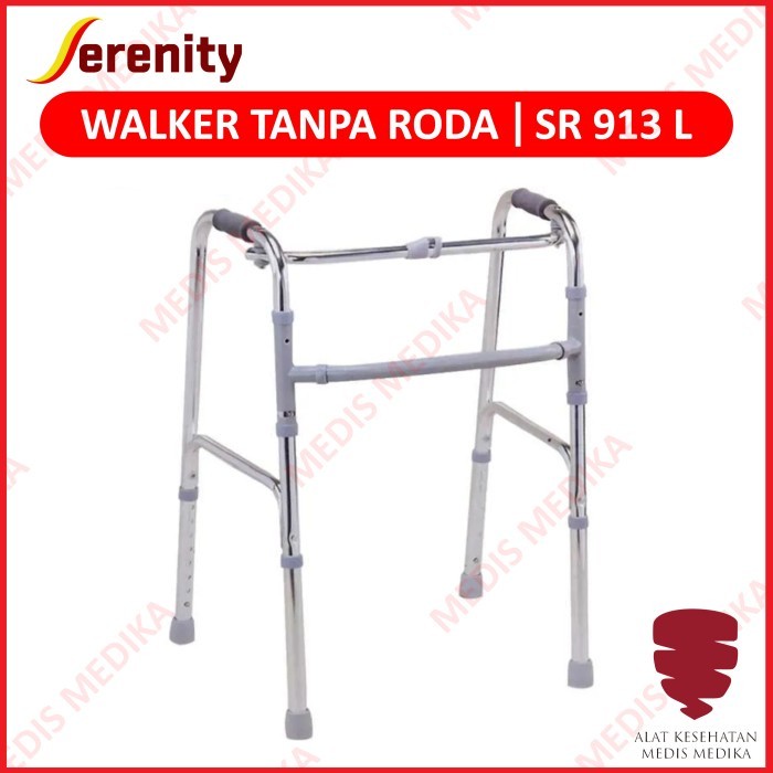 Jual Walker Tanpa Roda Serenity SR913L Alat Bantu Jalan Walking Aid ...
