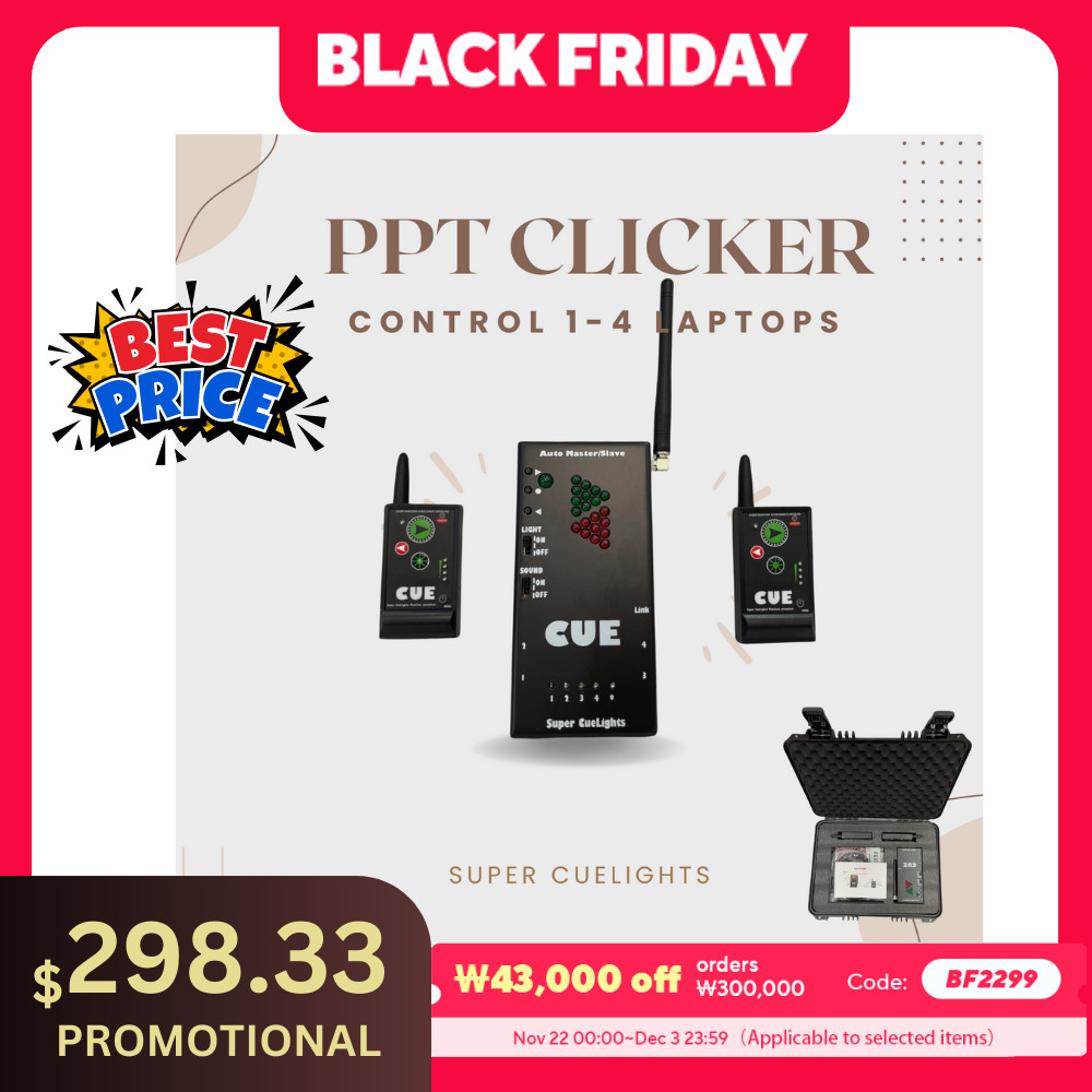 Jual Super Cuelights Factory Original PPT Presenter Clicker 400m 1330Ft ...
