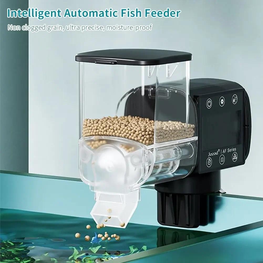 Jual Jebao Jecod New Aquarium Fish Tank Feeder Intelligent Automatic Feeder Digital Timing Wifi ...