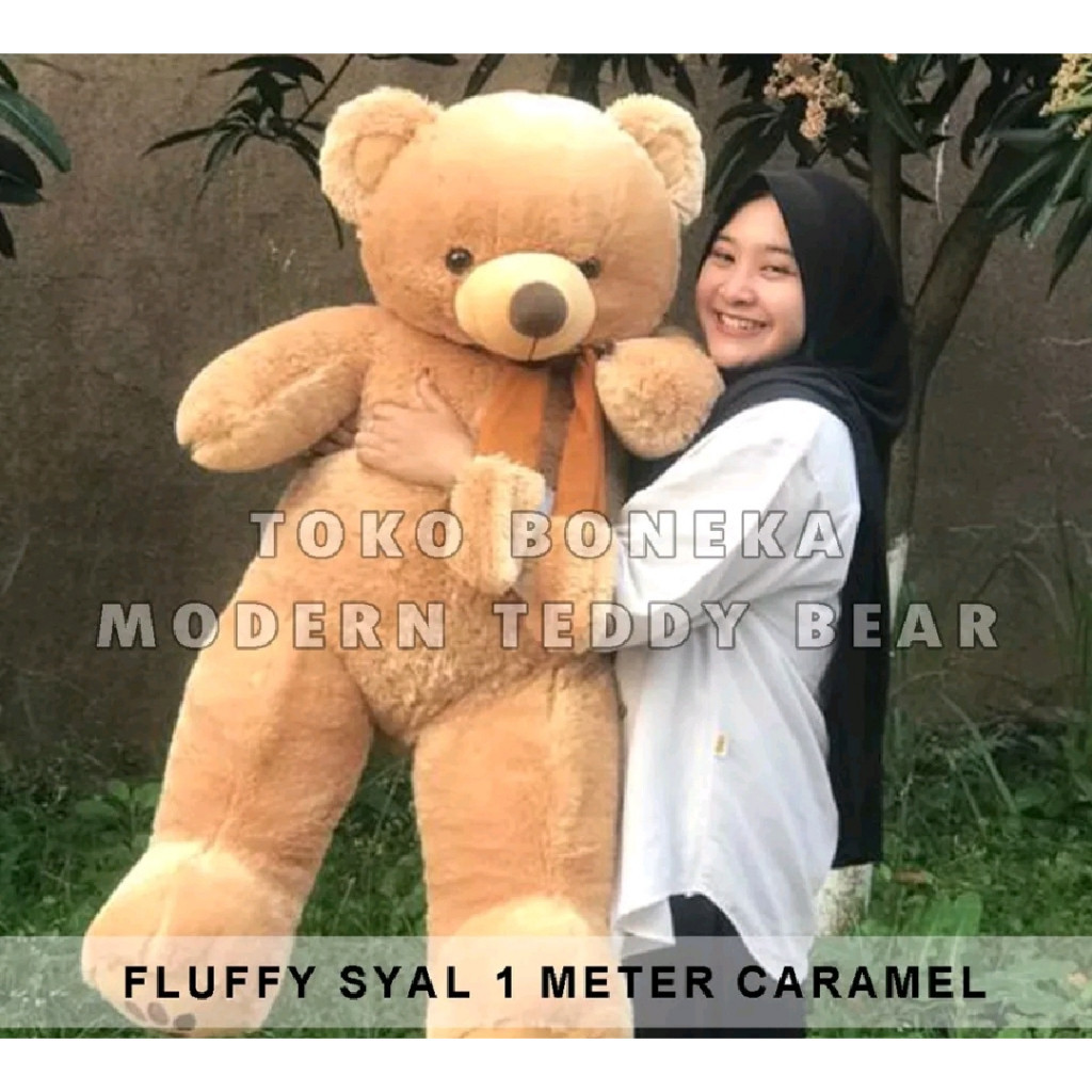 Jual Boneka Teddy Bear Jumbo Jojon|| Boneka Beruang Besar cocok hadiah ...