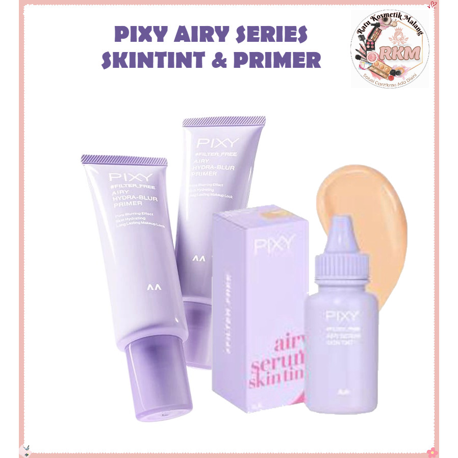 Jual PIXY Airy Serum Skin Tint | Hydrablur Primer | Shopee Indonesia
