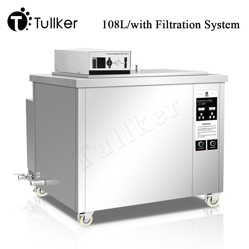 Jual 108L Ultrasonic Cleaner 1500W Power Adjust Filtration Mold Carbon ...