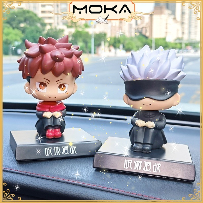 Jual MOKA MAINAN ANIME PAJANGAN DASHBOARD MOBIL / ACTION FIGURE KAWAII ...