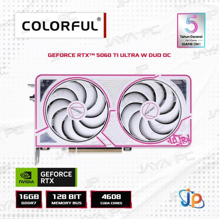 Jual VGA Colorful IGame GeForce RTX 5060 Ti Ultra W Duo OC 16GB - 16 GB GDDR7 | Shopee Indonesia