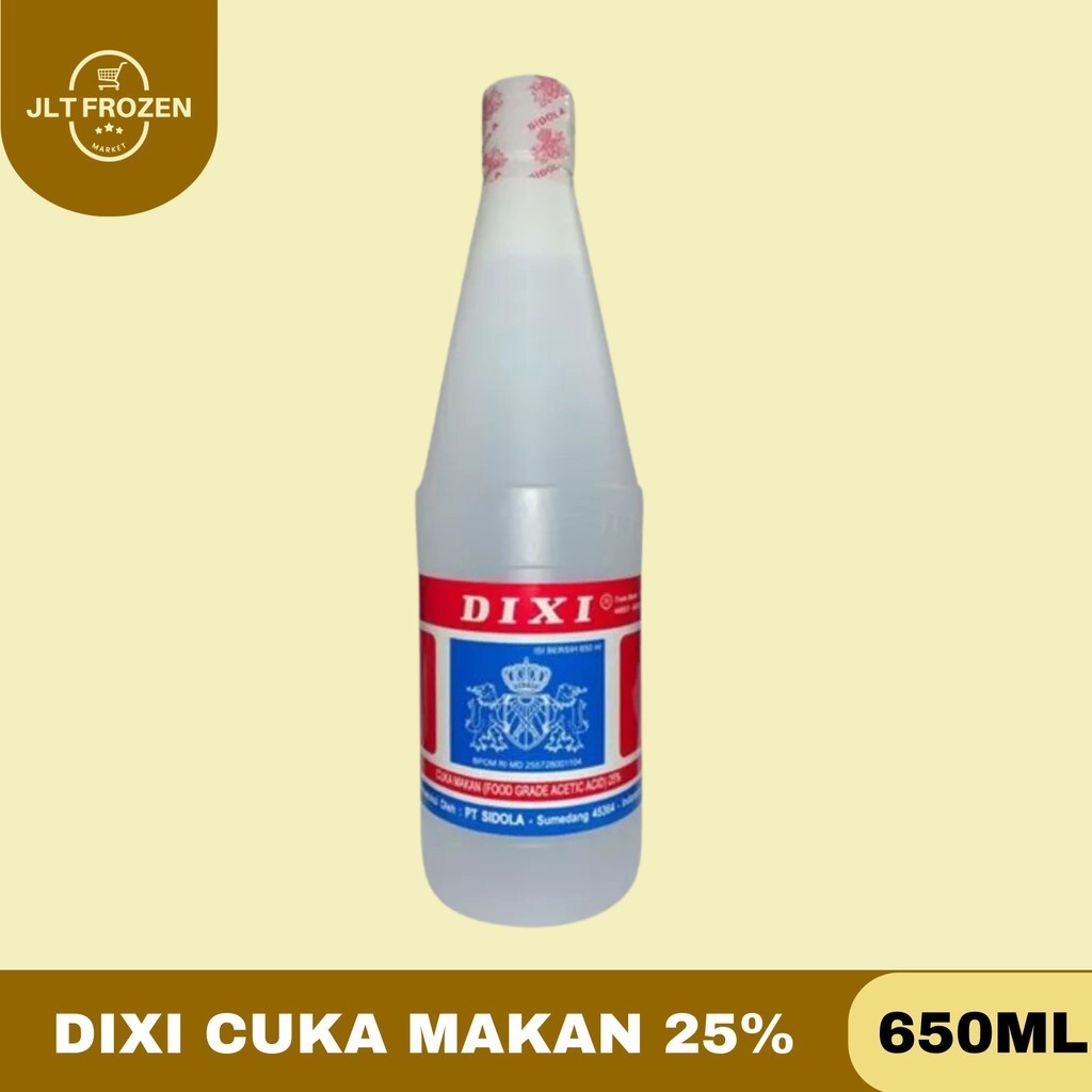 Jual Dixi Cuka Makan / Cuka Dixi 25 % / Kemasan 650ml | Shopee Indonesia