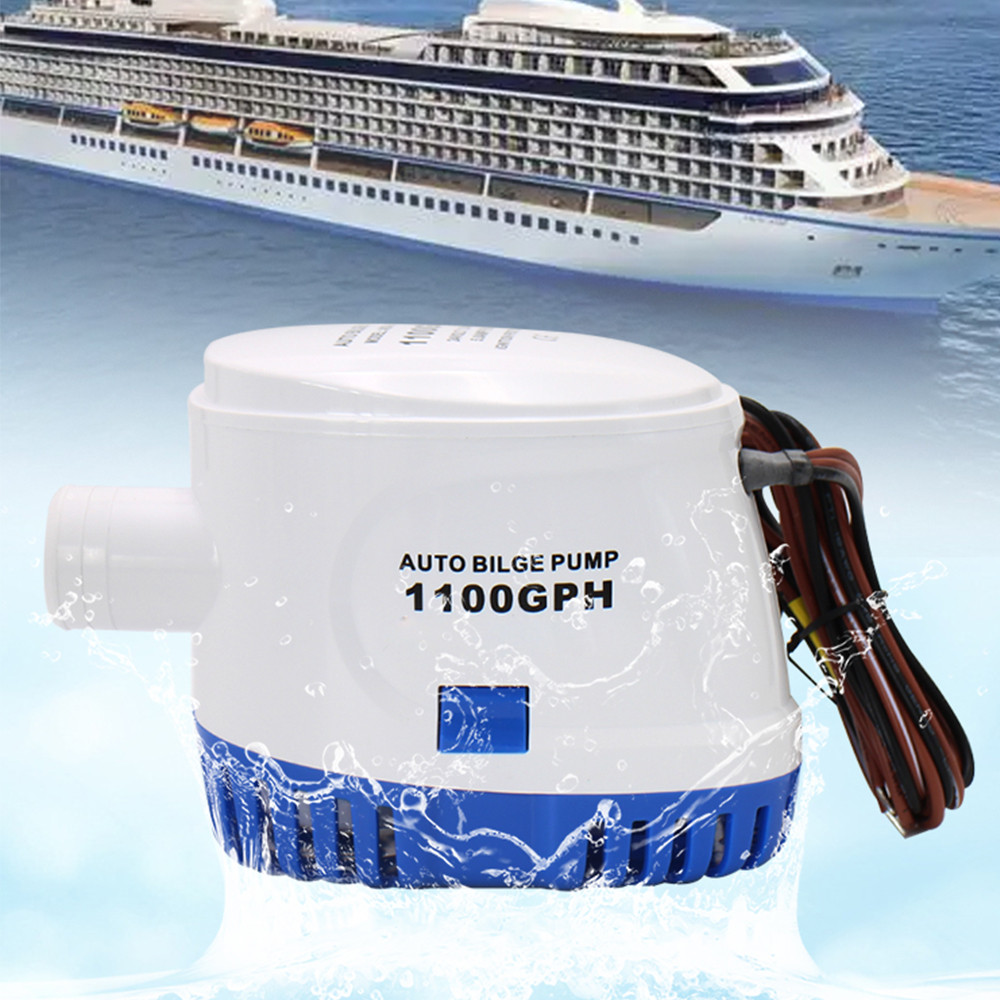 Jual Automatic Bilge Pump DC 12V/24V 600/750/1100 GPH Submersible Water ...