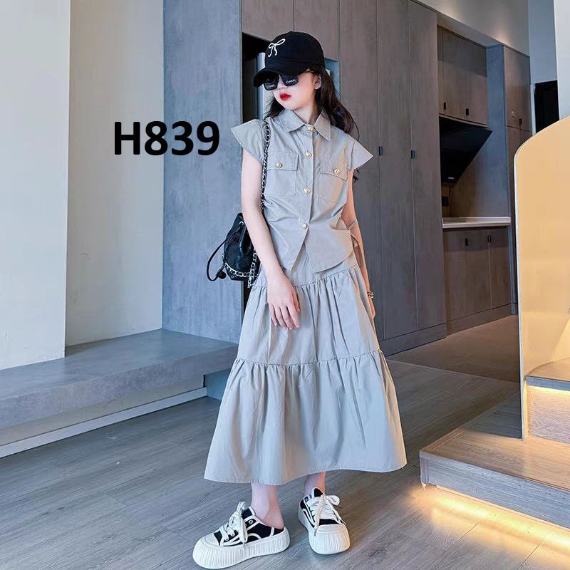 Jual KODE H839 BAJU SETELAN ROK ANAK PEREMPUAN TANGGUNG | Shopee Indonesia