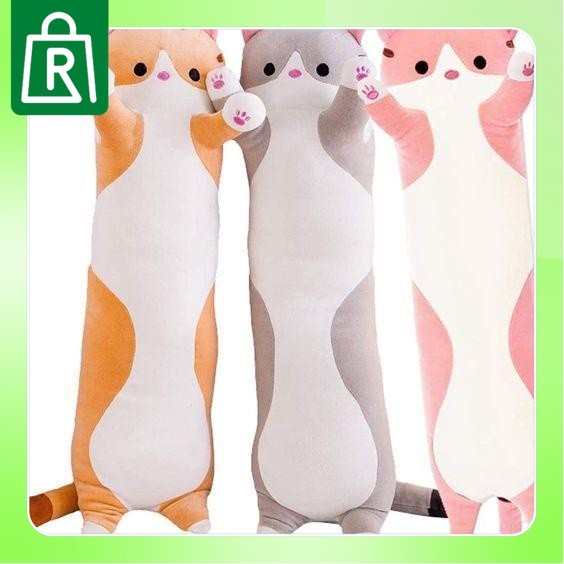Jual Bantal Guling Kucing 60cm Bahan Plush SNI | Shopee Indonesia