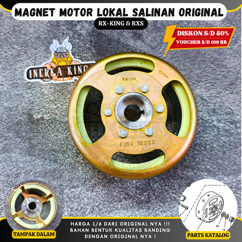 Jual Rotor Assy Magnet Magnit Spul Spull Assy ORIGINAL TKYM TAKAYAMA ...