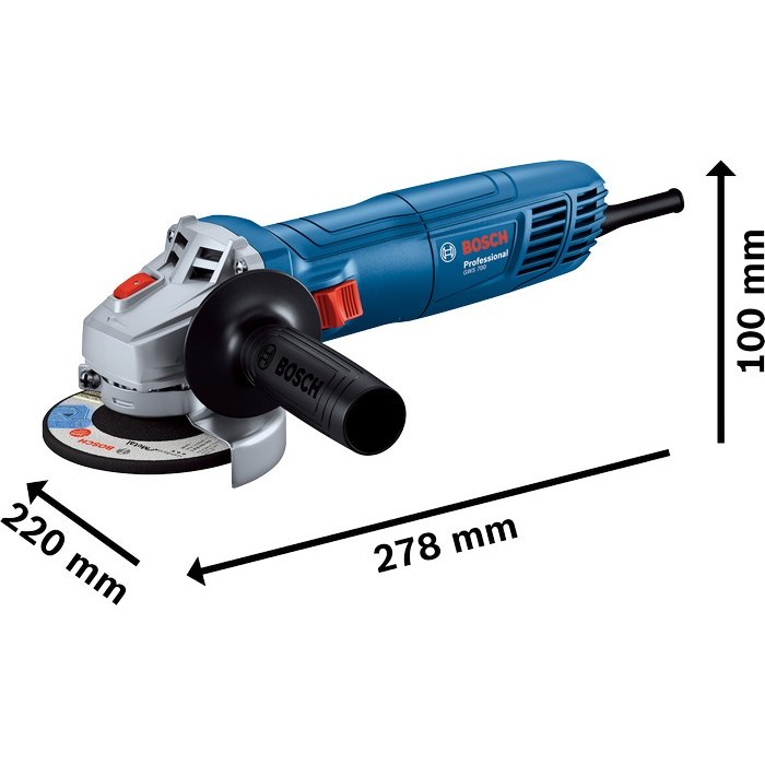 Jual Mesin Gerinda Listrik 4 Inch merk Bosch GWS700 | Shopee Indonesia