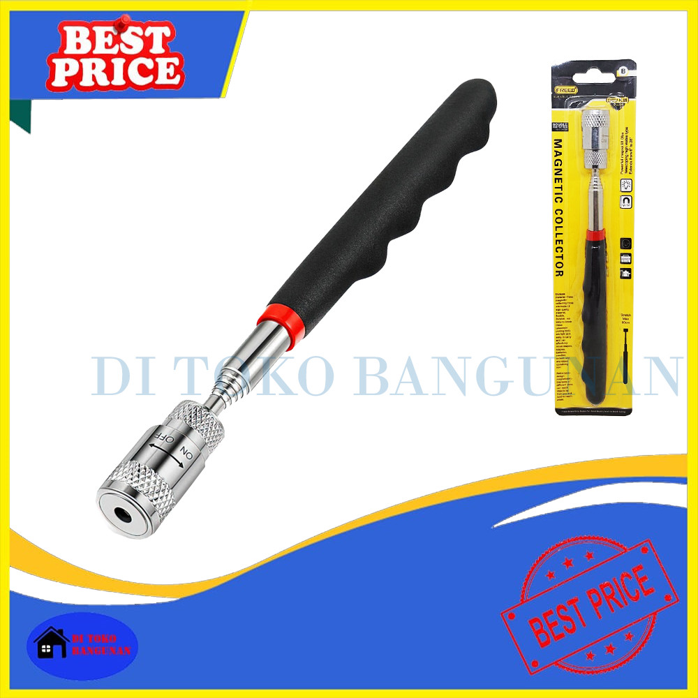 Jual Tongkat Magnet Alat Angkat Ambil Besi Logam/Baut Mur Freed ...