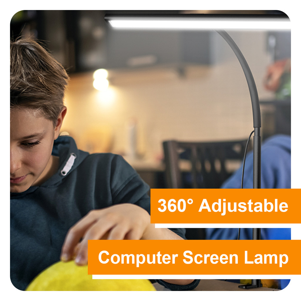 Jual 70cm Stepless Dimming Night Light Computer Monitor Reading Bedside ...