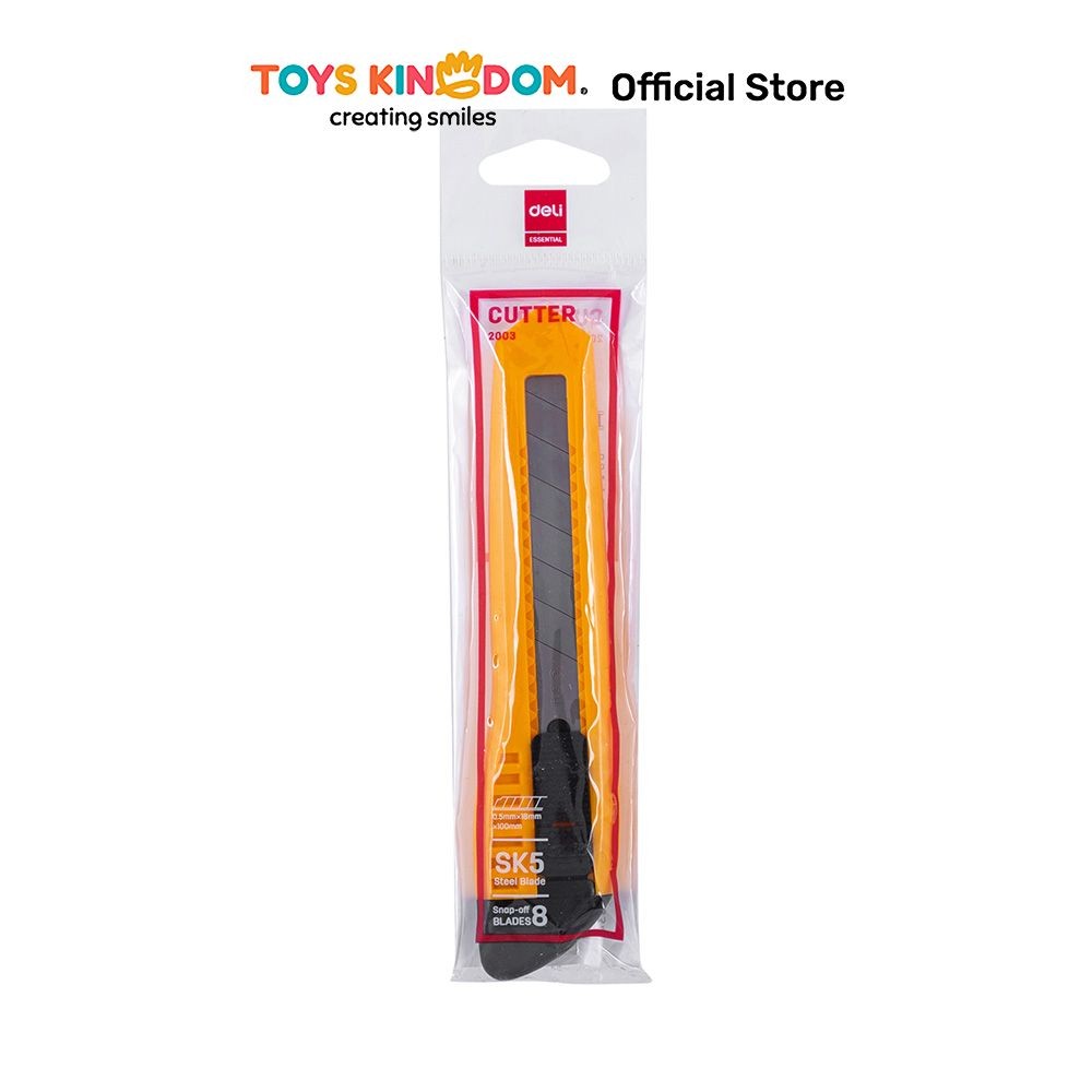 Jual Toys Kingdom Deli Cutter E2003 - Kuning Blade Cutter Alat Potong ...