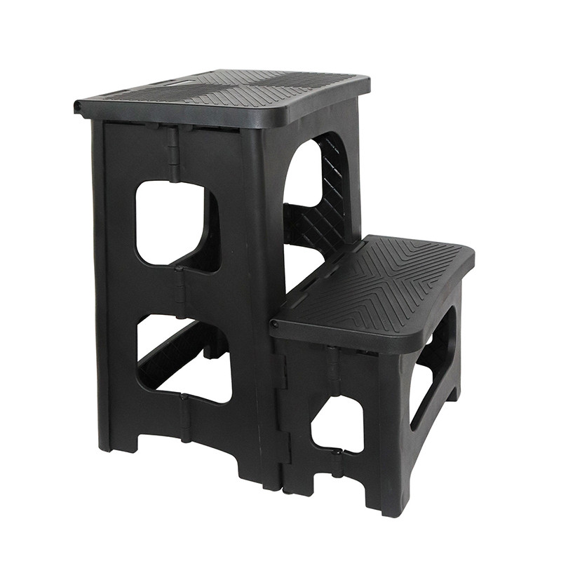 Jual Plastic Folding 2 Step Stool Collapsible & Foldable Step Ladder ...