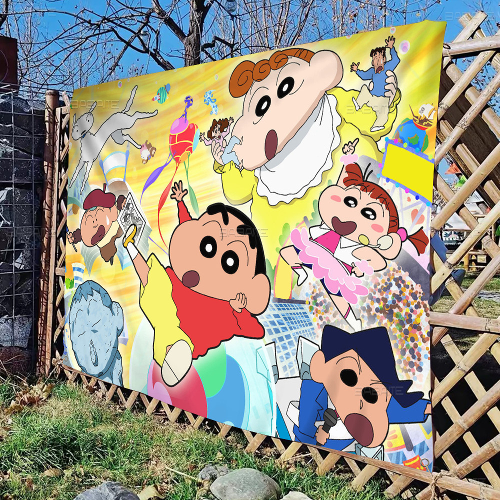 Jual Bilibili C-Crayon Shin-Chan High End Quality Banner Printing ...