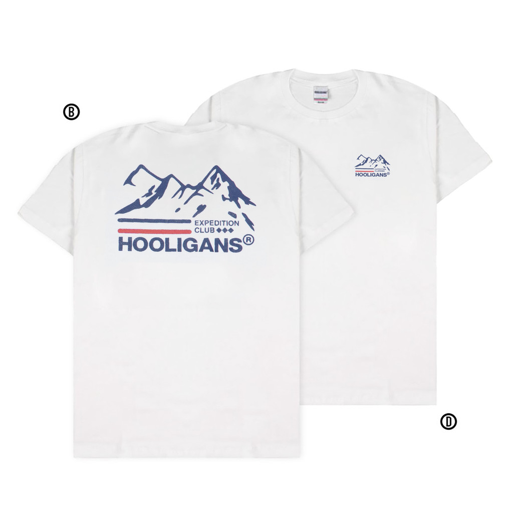 Jual HOOLIGANS T-Shirt Expedition White | Shopee Indonesia