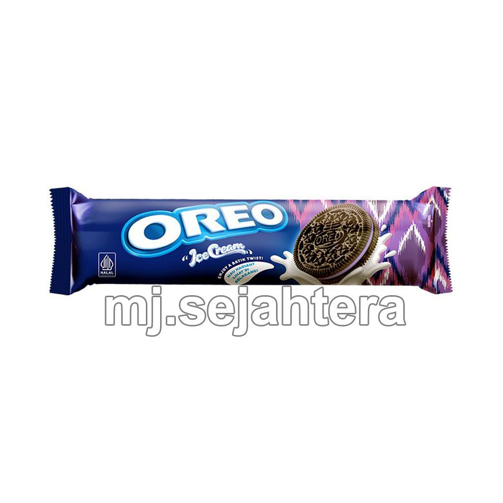Jual Oreo Biskuit Berry Ice 119.6g - Batik Edition | Shopee Indonesia