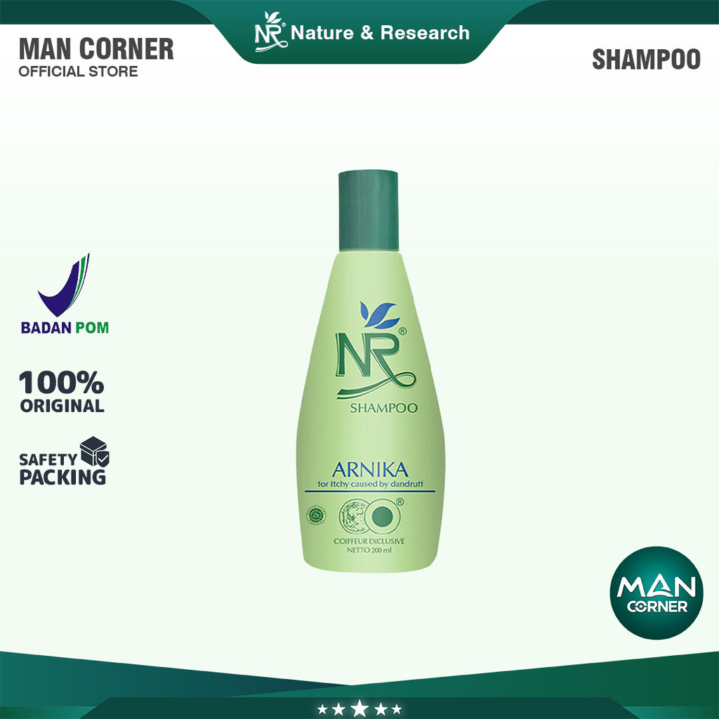 Jual NR Shampoo Arnika - Perawatan Rambut Berketombe - 200 ML | Man ...