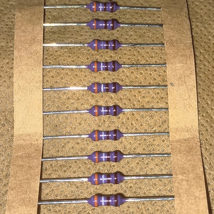 Jual resistor 390R 1/4 watt ungu original japan zero R 390ohm 1/4W 1% W 390 A | Shopee Indonesia