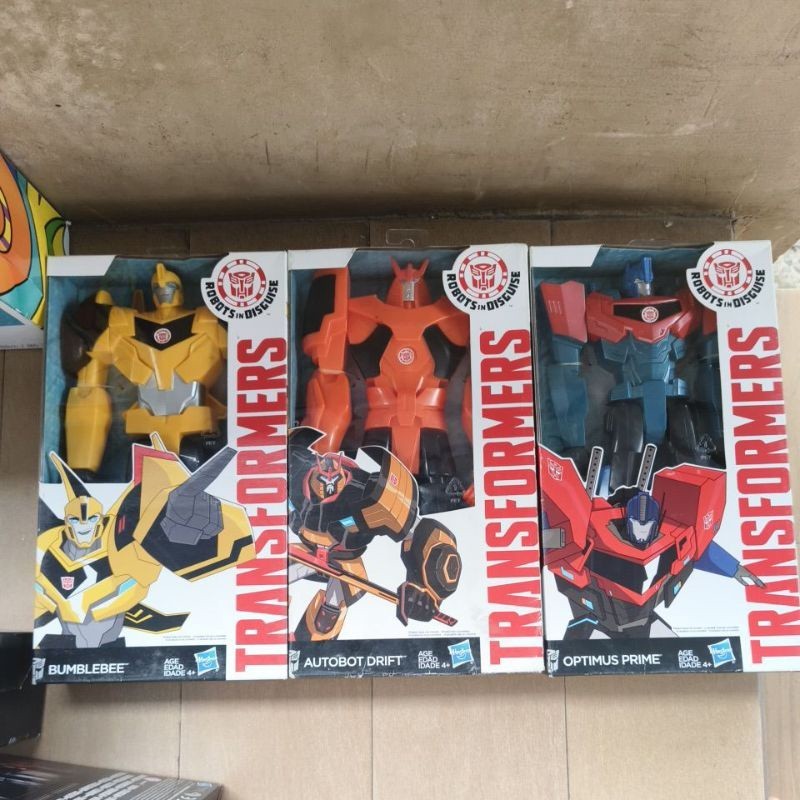 Jual Transformer Robot In Disguise Bumblebee Autobot Drift Optimus ...