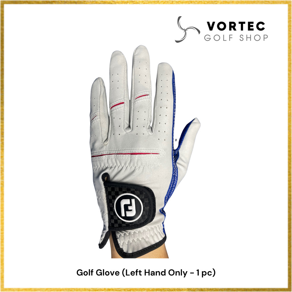 Jual FJ Sarung Tangan Golf Pria Putih Biru - Golf Glove Men White Blue (Left Hand Only - 1 pc ...