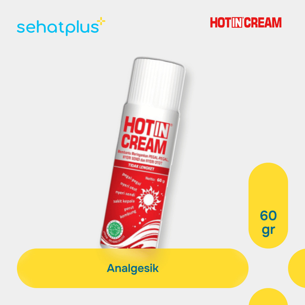 Jual HOTIN CREAM KRIM BOTOL PLASTIK @ 60 GR | Shopee Indonesia