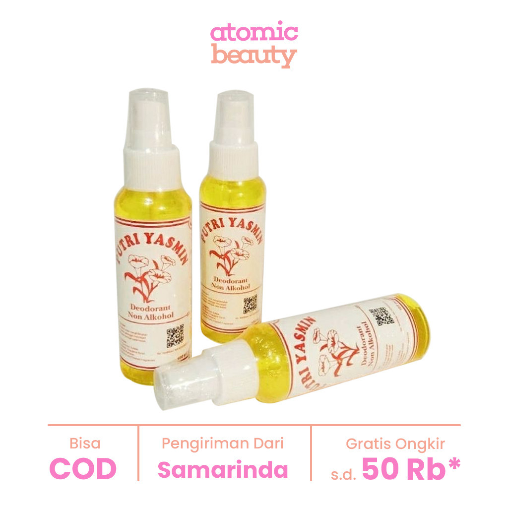 Jual PUTRI YASMIN Deodorant - Deodoran Spray - Penghilang Bau Badan ...