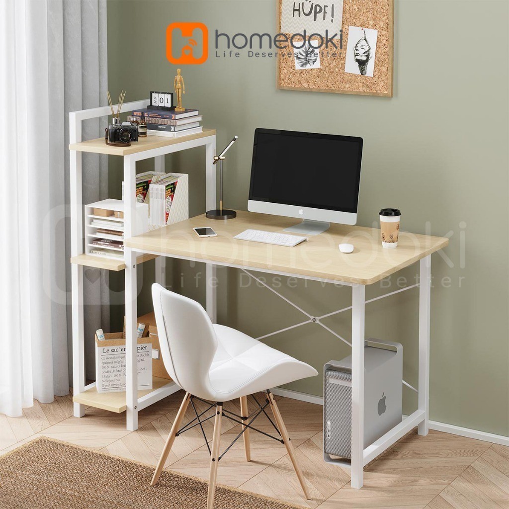 Jual Homedoki Meja Komputer Minimalis/Meja belajar/Meja kerja/ Meja Gaming/Meja Kantor | Shopee ...