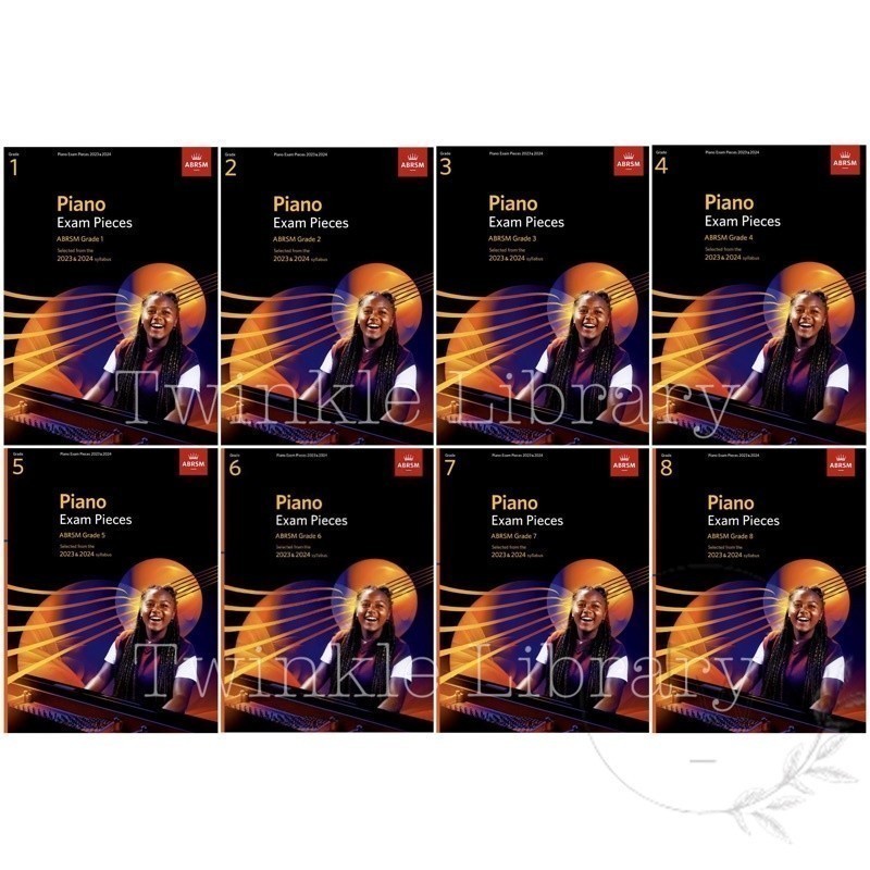 Jual BUKU FISIK [2023 & 2024] ABRSM Piano Exam Pieces 2023 & 2024 syllabus - Grade In 1 2 3 4 5 ...