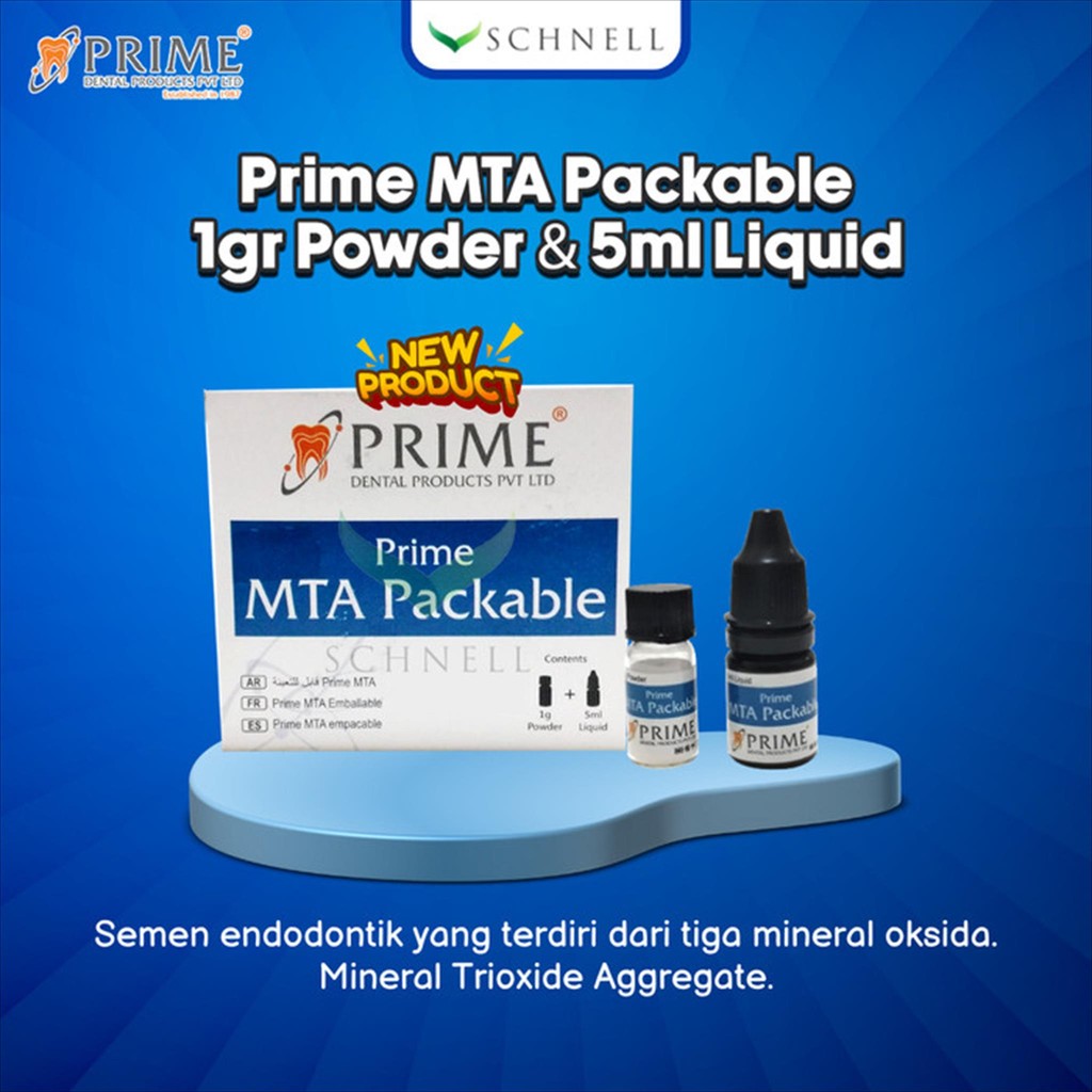 Jual PRIME MTA Packable (1gr Powder + 5ml Liquid) / Mineral Trioxide ...
