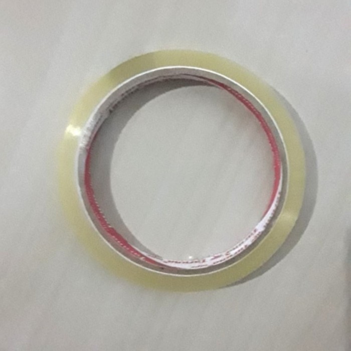 Jual MURAH Lakban Solatip Isolasi Bening 1/2 inch 12mm x 60 Yard ...
