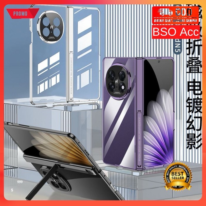 Jual Oppo Find N5 Case Phantom Gkk With Glass Protection Hinge Folding ...