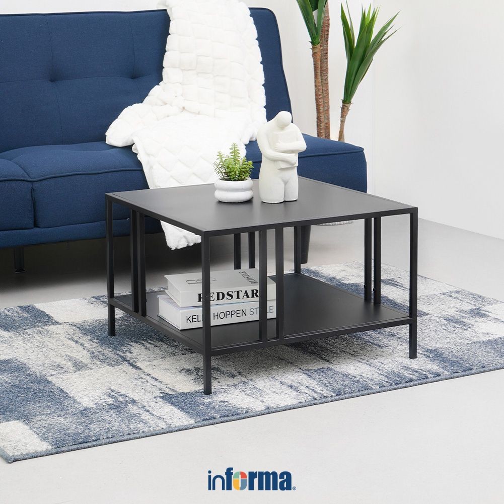 Jual Informa Spencer Meja Tamu Square Coffee Table Meja Ruang Tamu ...