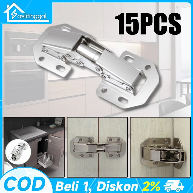 Jual [15pcs+90 baut] Engsel Sendok Kodok Tanpa Bobok Engsil Pintu ...