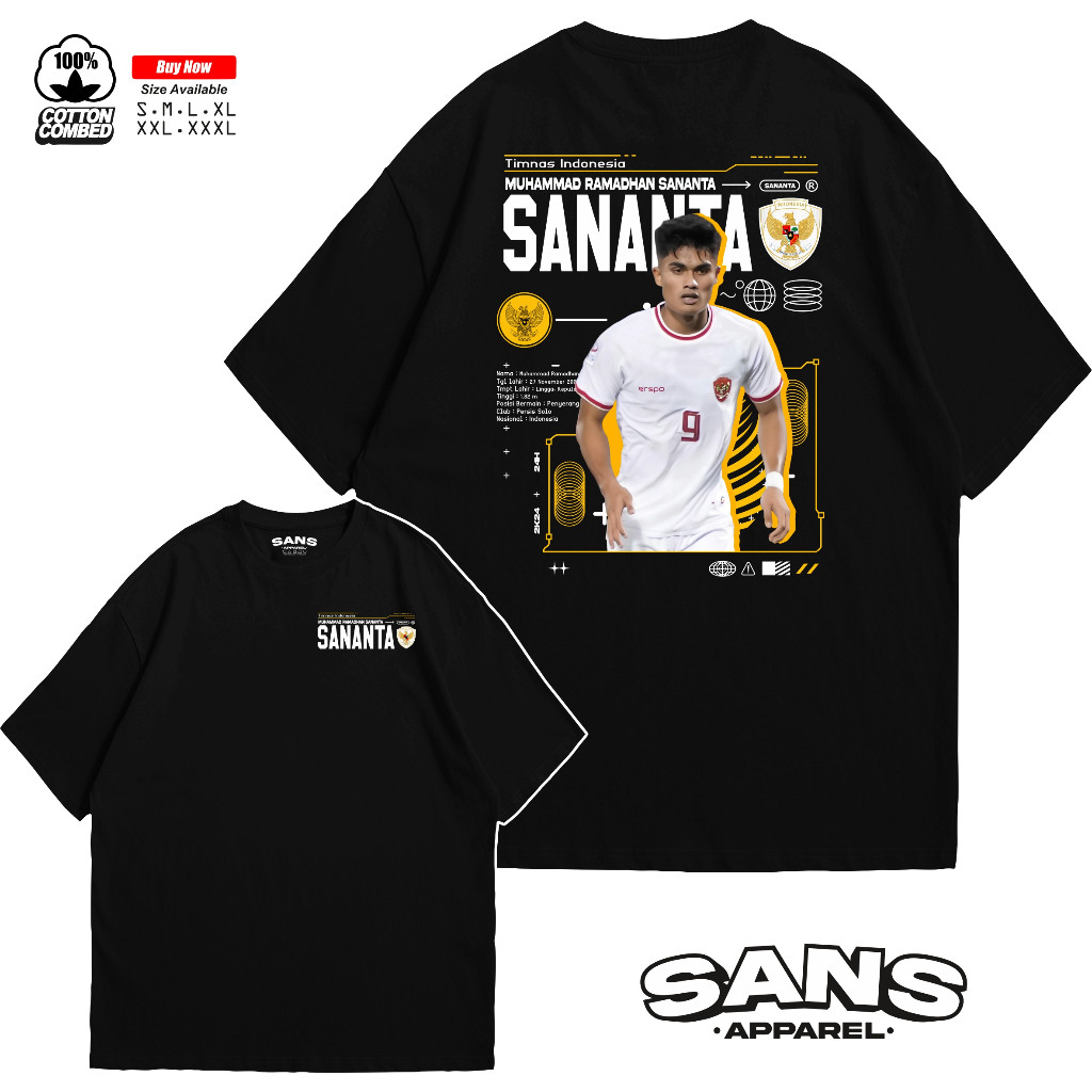 Jual Kaos Ramadhan Sananta Timnas Indonesia Streetwear New Series ...
