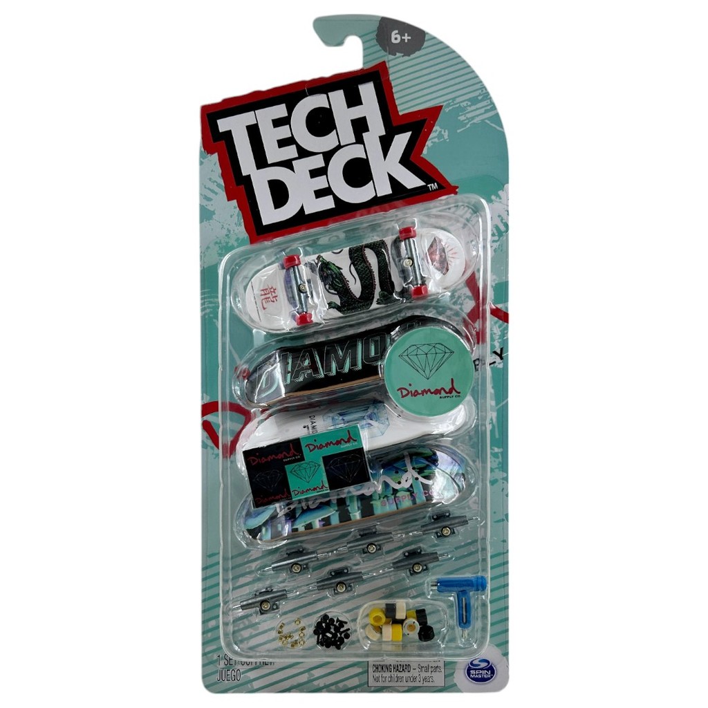 Jual Tech Deck Ultra DLX 4 pack Diamond | Shopee Indonesia
