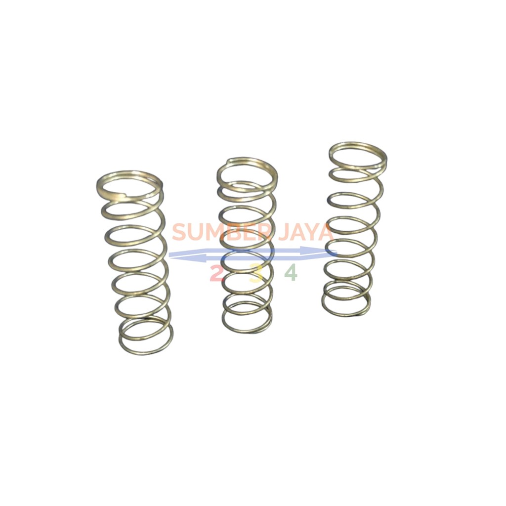 Jual Per Tekan Panjang 25 MM Diameter Kawat 1 MM Pir Pegas Springs Peer ...