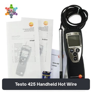 Jual Testo 425 Handheld Hot Wire Anemometer Thermal Wind Speed Meter ...