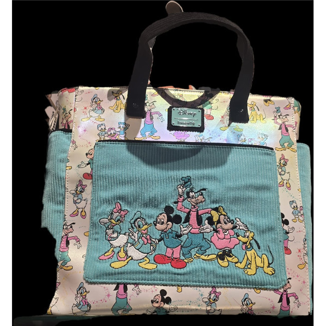 Jual Loungefly Disney D100 Classic Convertible Backpack and Tote Bag ...