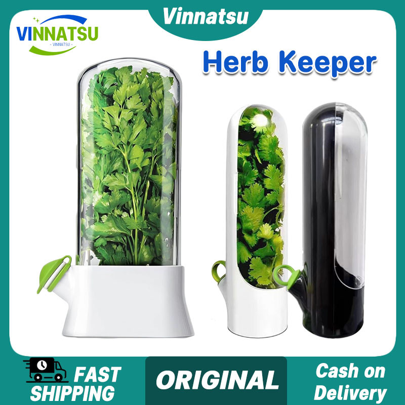 Jual Vinnatsu Wadah Penyimpanan Daun Sayur Kotak Segar Sayuran Herb ...