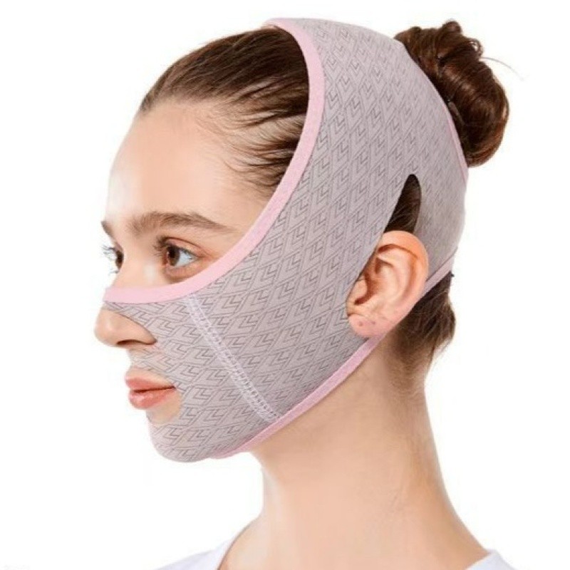Jual Full face tightening bandage quickly eliminates chin fat and ...