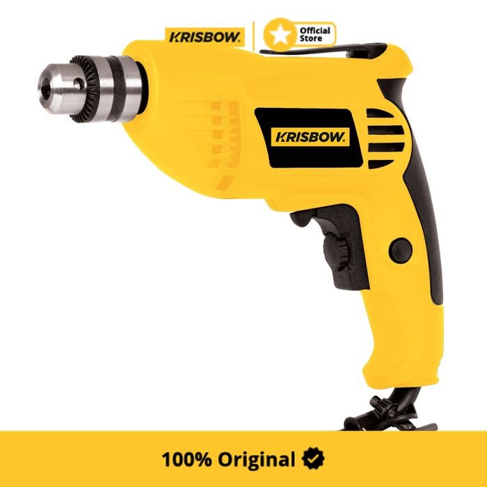 Jual Krisbow Electric Drill Bor Listrik 10mm 400 Watt | Shopee Indonesia